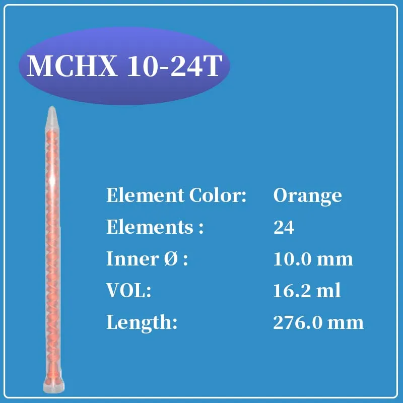 MCHX 10-24 SULZER MIXPAC Glue Static Mixer Applicator Adhesive Tube ...