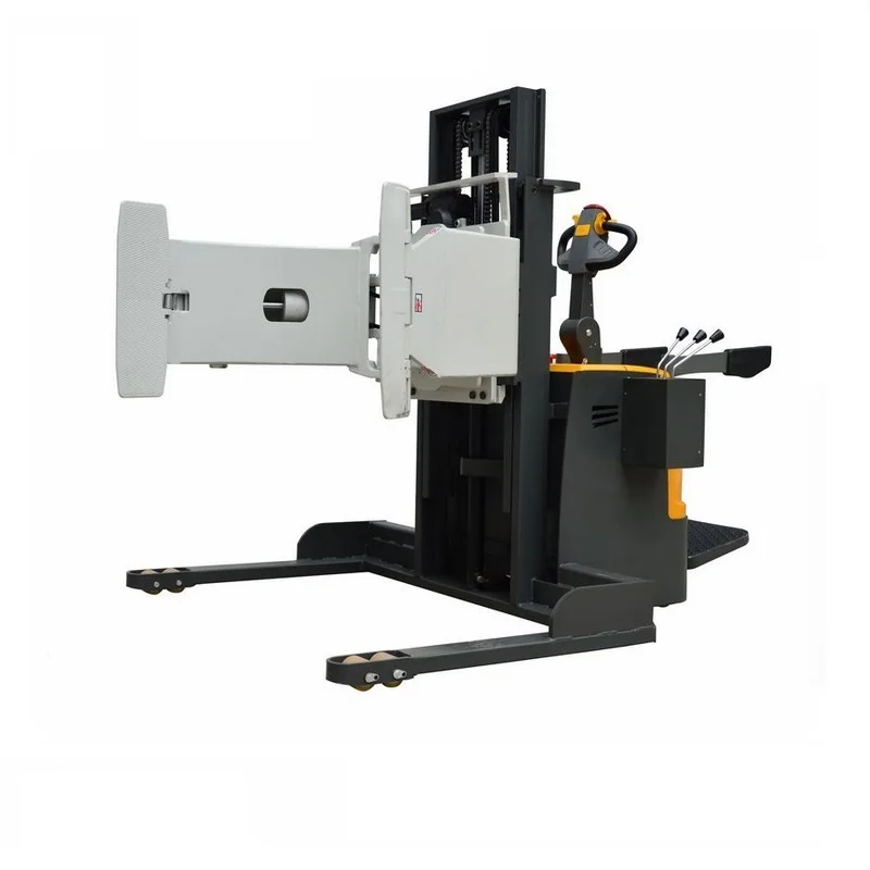 Clamping Erect Paper Reel Clamp Forklift Roll Lifter Paper Stacker and ...