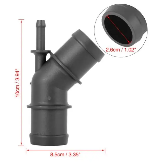 Auto Parts 1j0121087b Coolant Flange For Vw Polo Classic (6kv2) Golf Iv ...