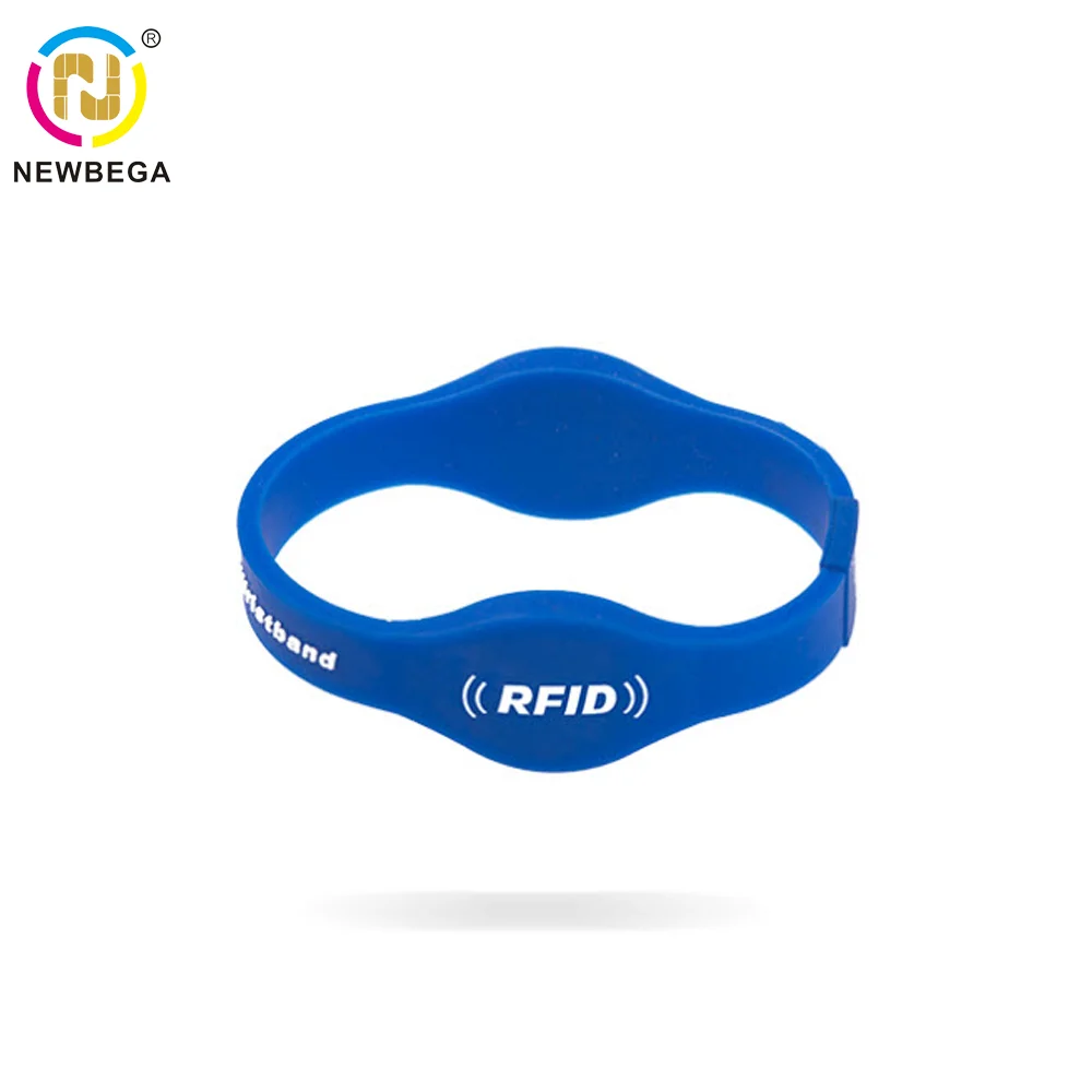 Programmable Smart Bracelet Rfid Hf Wristband Nfc216 Hf Chip High ...