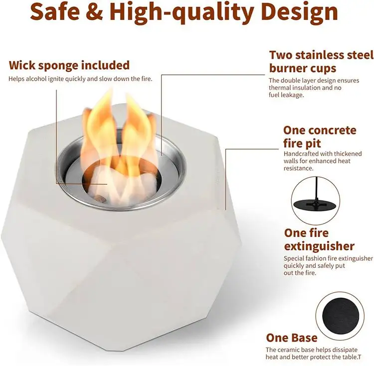 Cone Garden Indoor Burning Mini Portable Propane Gas Outdoor Smokeless ...