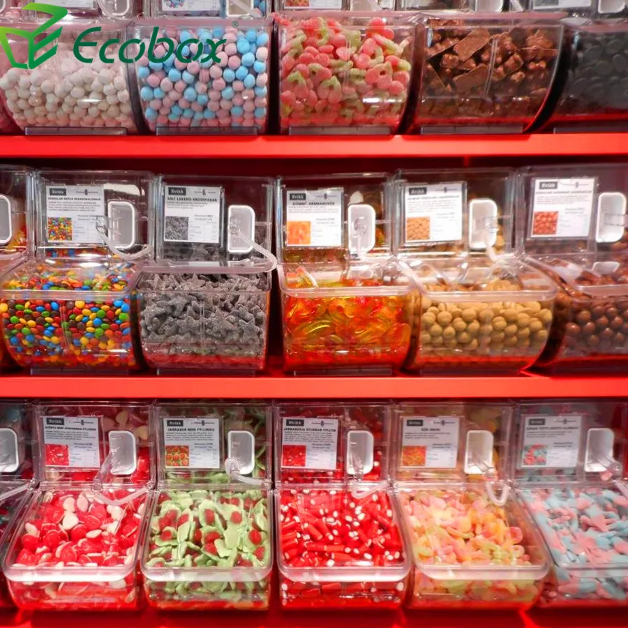 Alibaba.com: Bulk Candy Bins Display Food Bins for Supermarket ...