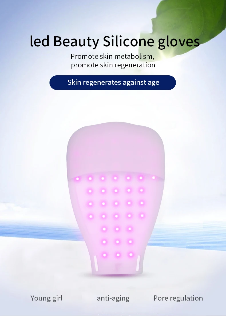 Photon LED Light Therapy Hand Beauty Red Light Therapy Hand Equipment 7 ...