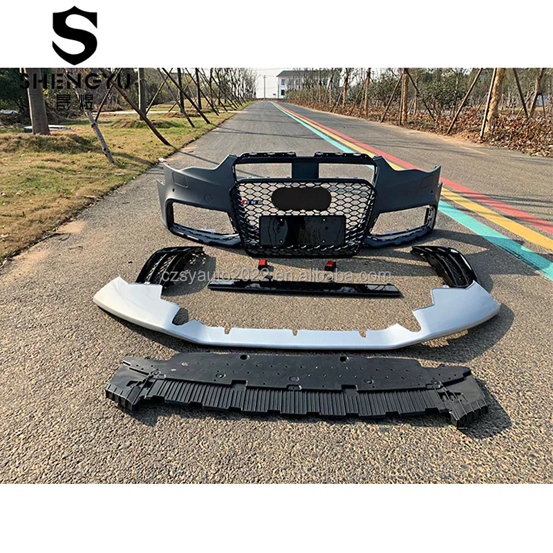 Body Kit Include Front Bumper Assembly Rear Lip Exhaust Pipe And Side ...