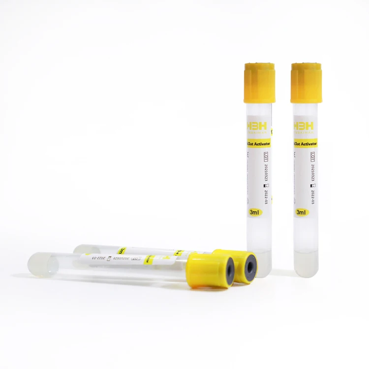 Alibaba.com: HBH Gel Yellow Tubes Blood Collection Tube with Clot ...