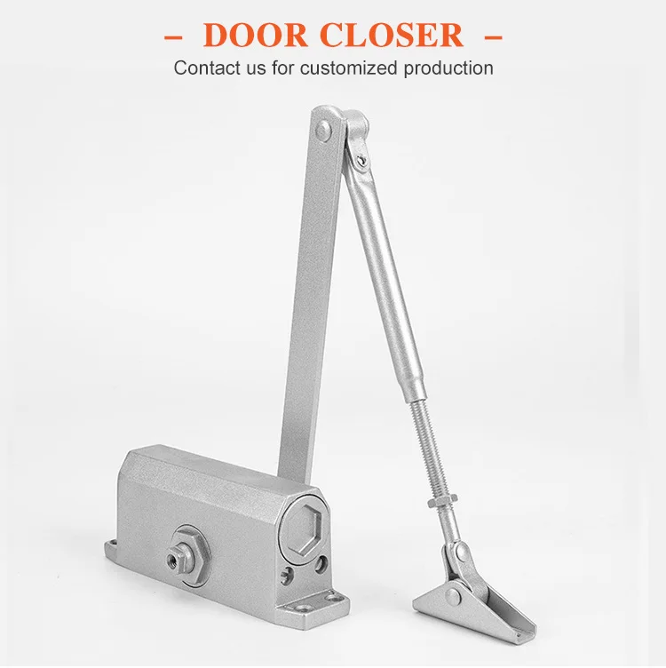 Aluminium Auto Door Closer Door Closer Heavy Duty Self Closing Door ...