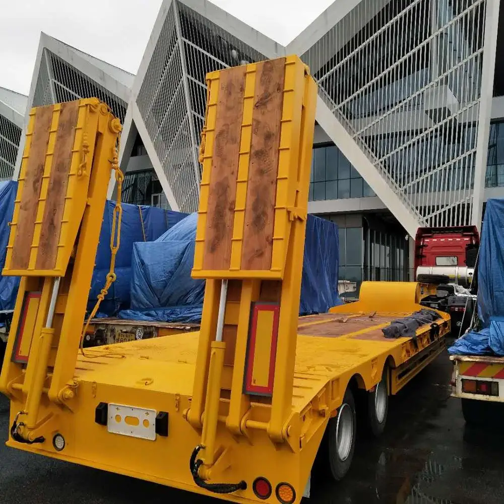 Aotong Trailer Manufacturer Detachable /removable Flatbed Gooseneck ...
