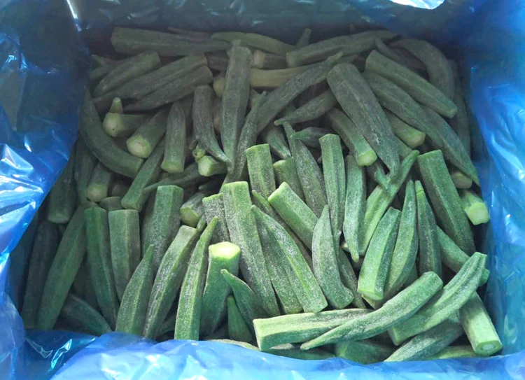 Iqf Frozen Vegetables Green Okra For Sale - Buy Okra Frozen Vegetables ...