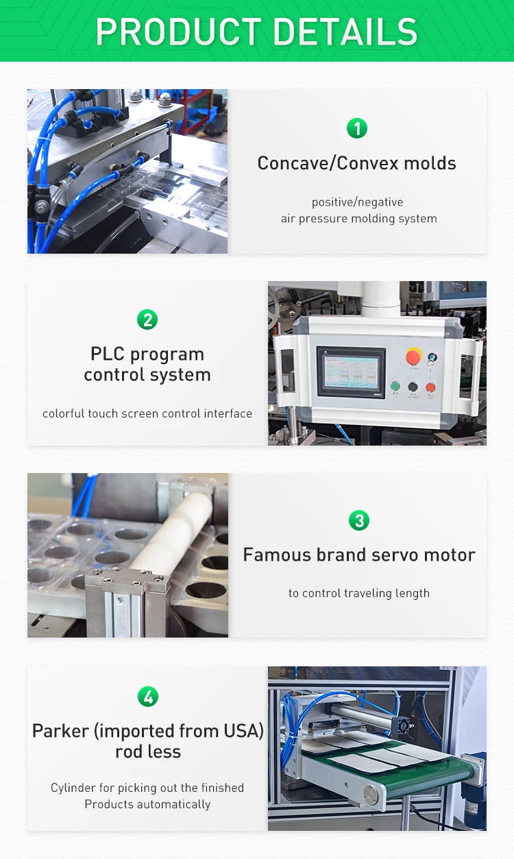 China Thermoforming Medical Blister Packaging Machine Honey Spoon ...