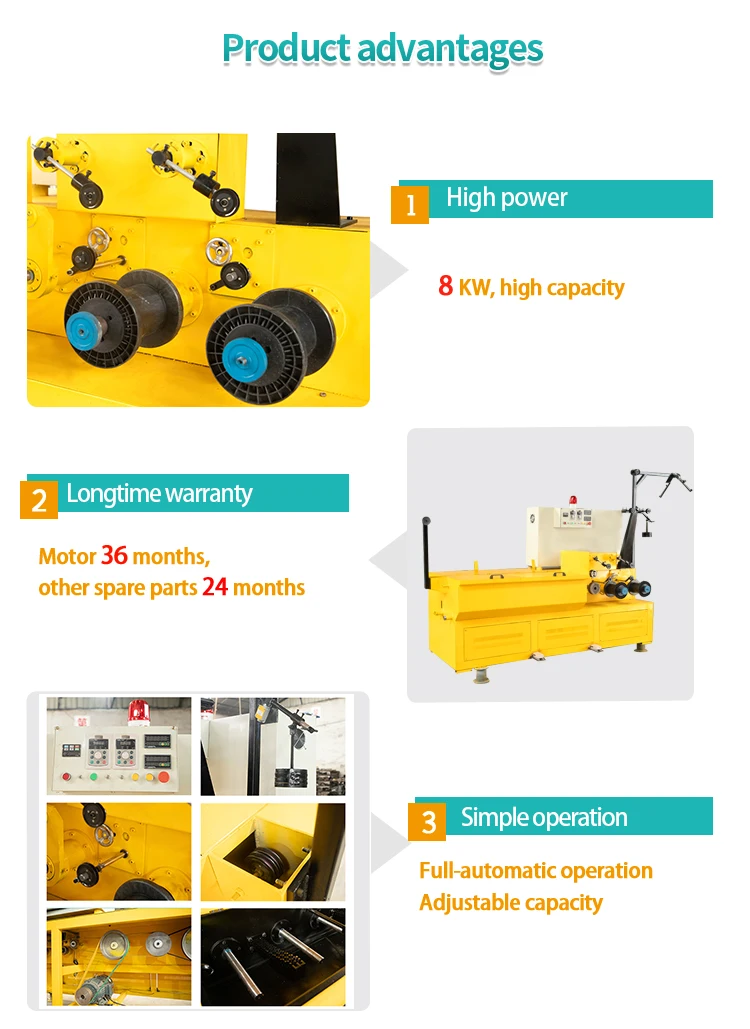 Scrubber Wire Drawing Machine - Galvanized & Stainless Steel