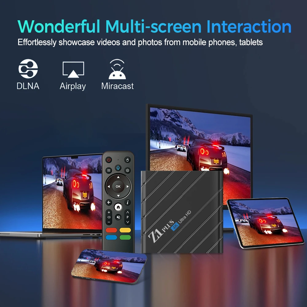 Gys 2024 Hot Selling Tv Box Android Z1 Plus Android 12.0 Atv Allwinner ...