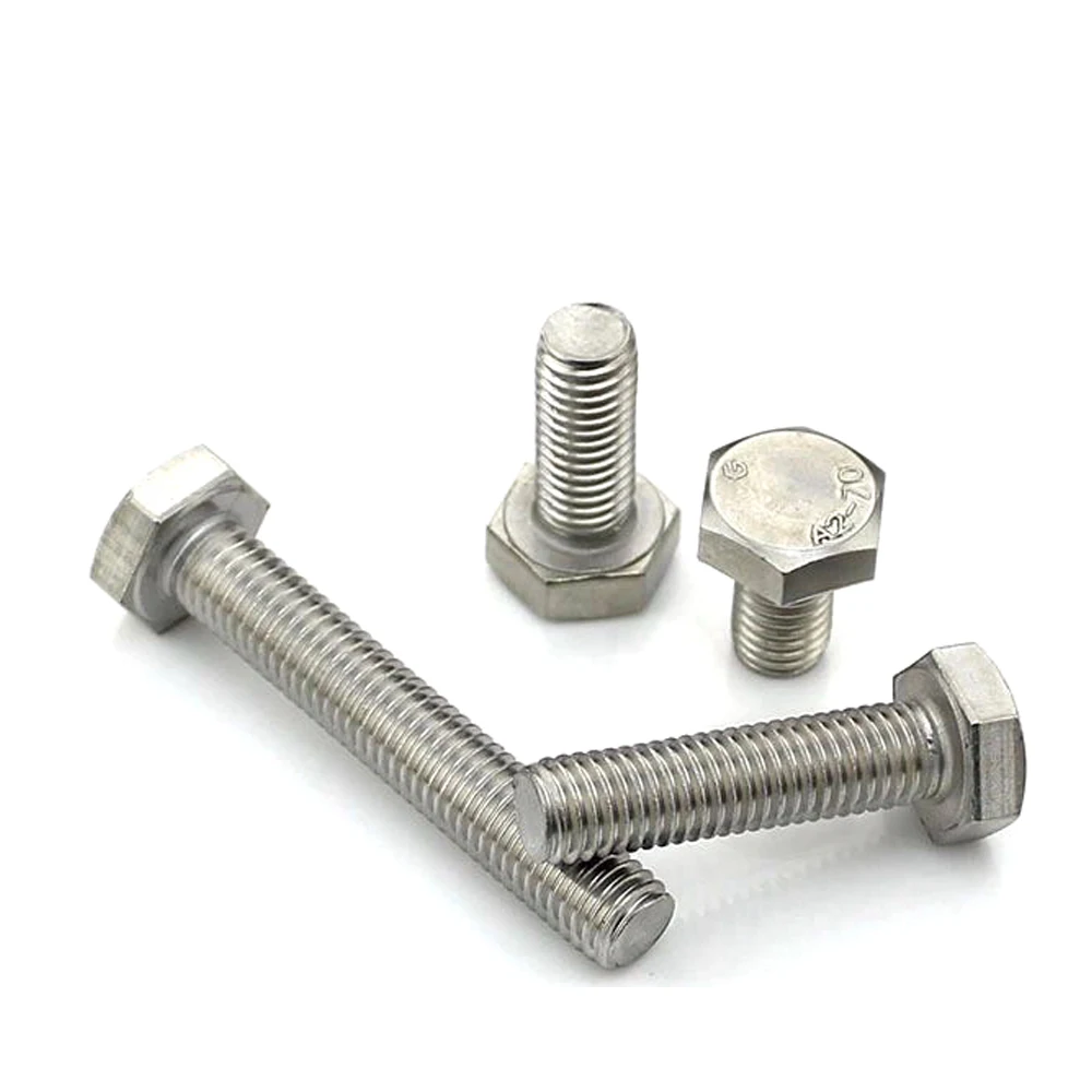 Hex Bolt A193 Gr. B8m Cl. 2 Stainless Steel Bolt Full Thread Bolt A194 ...