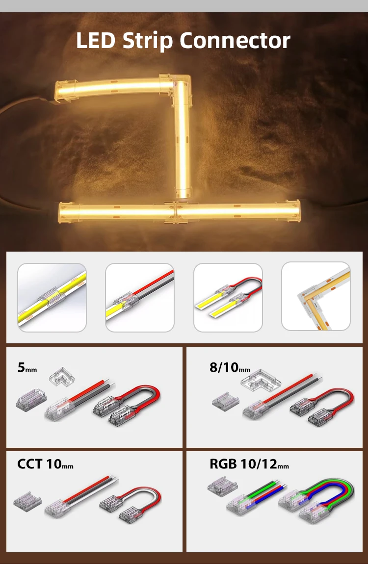 COB LED Strip Lights - High Density 6500K for Kitchen & Decor