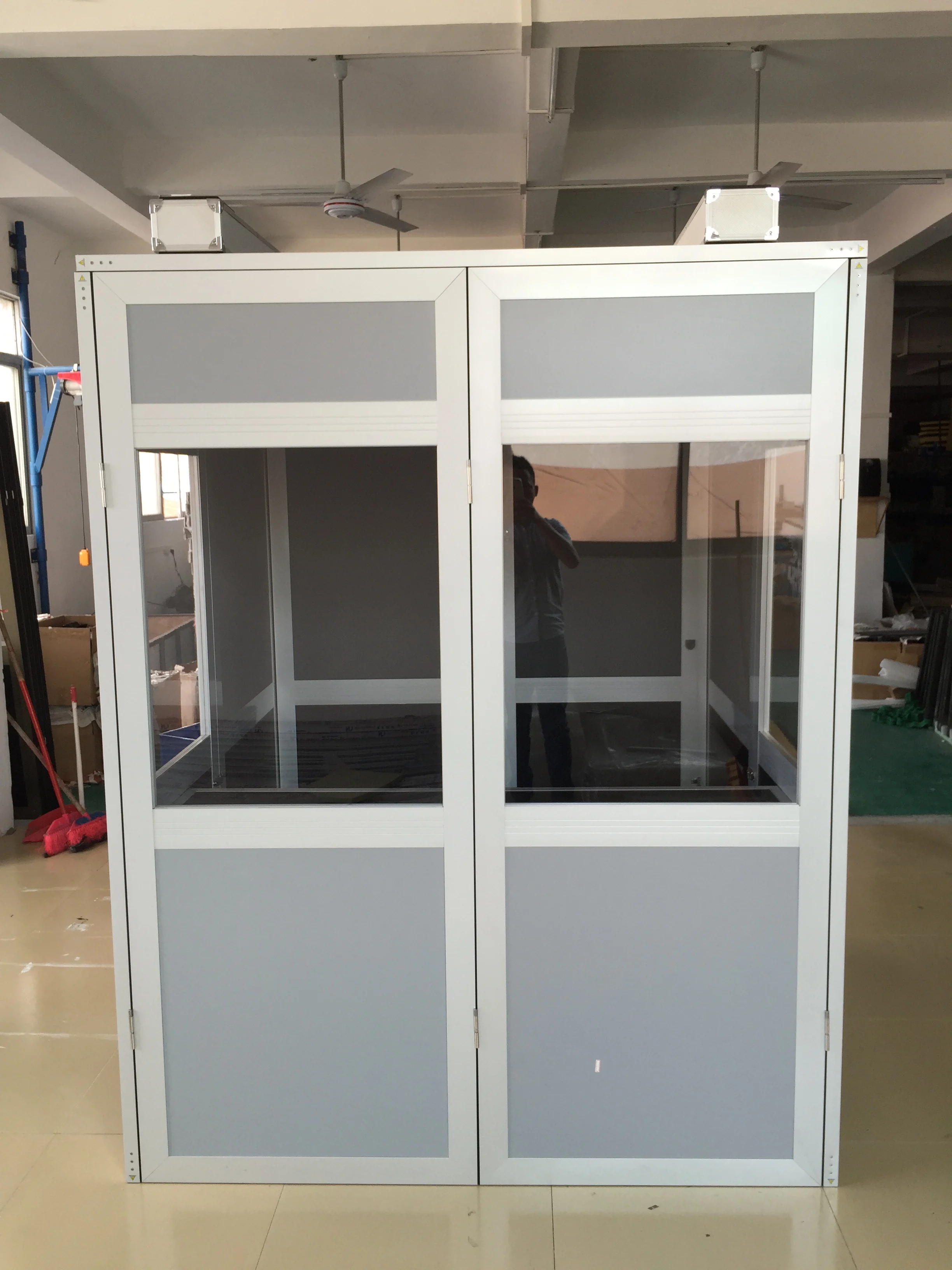 Translation Booth for 2 Interpreters - Soundproof & Portable