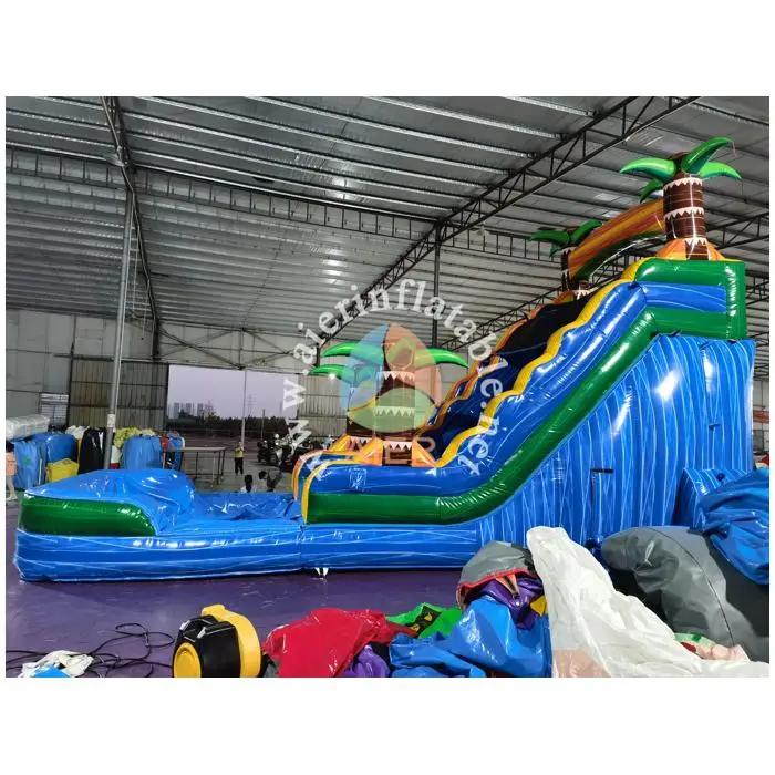 Water Slide For Outdoor Playground Inflatable Game Children's Symphony ...