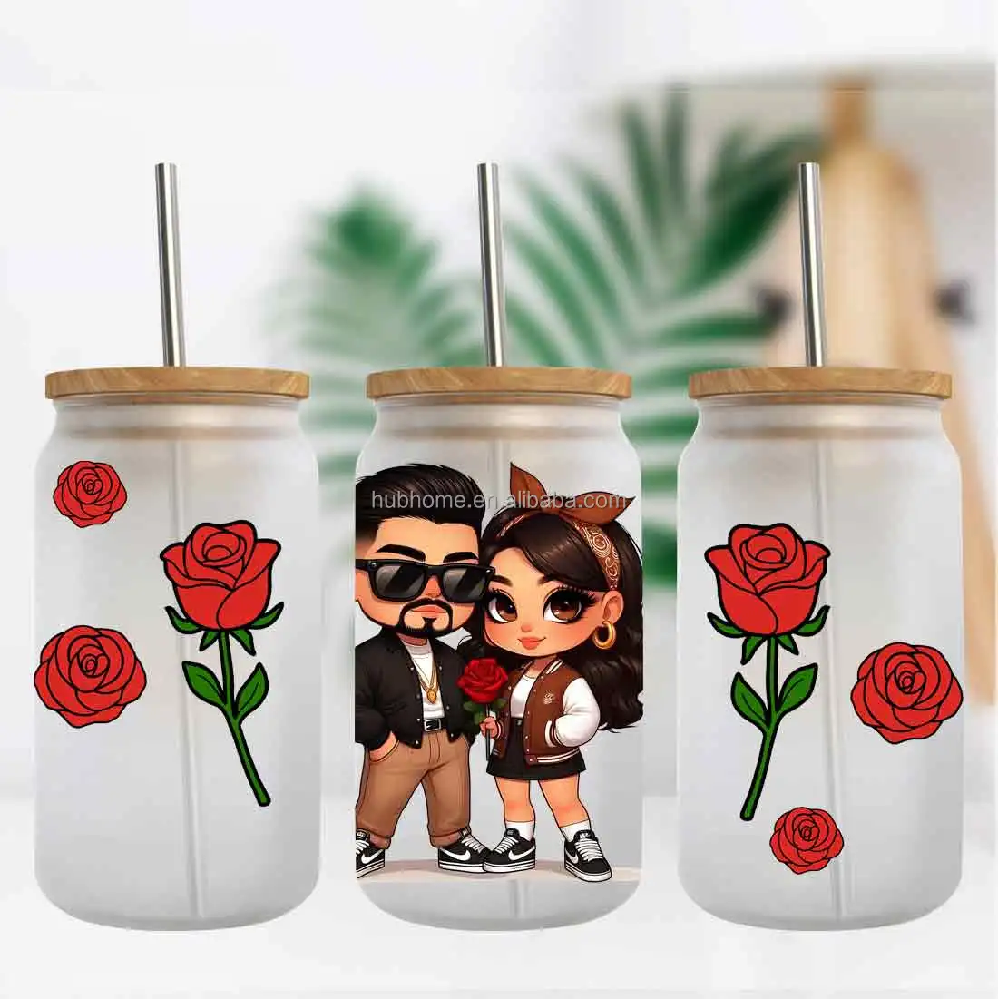 Cholo Chola Chicano Mexicano UV DTF Cup Wrap Transfers for Libbey Glass ...