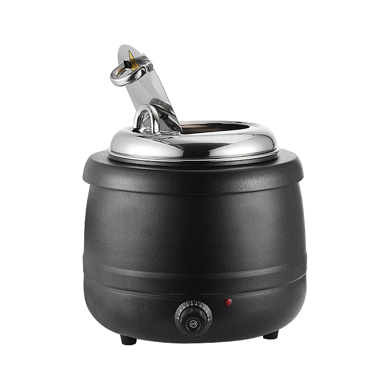 Electric 10l/13l Soup Warmer Kettle Stainless Steel Soup Heating Pot ...