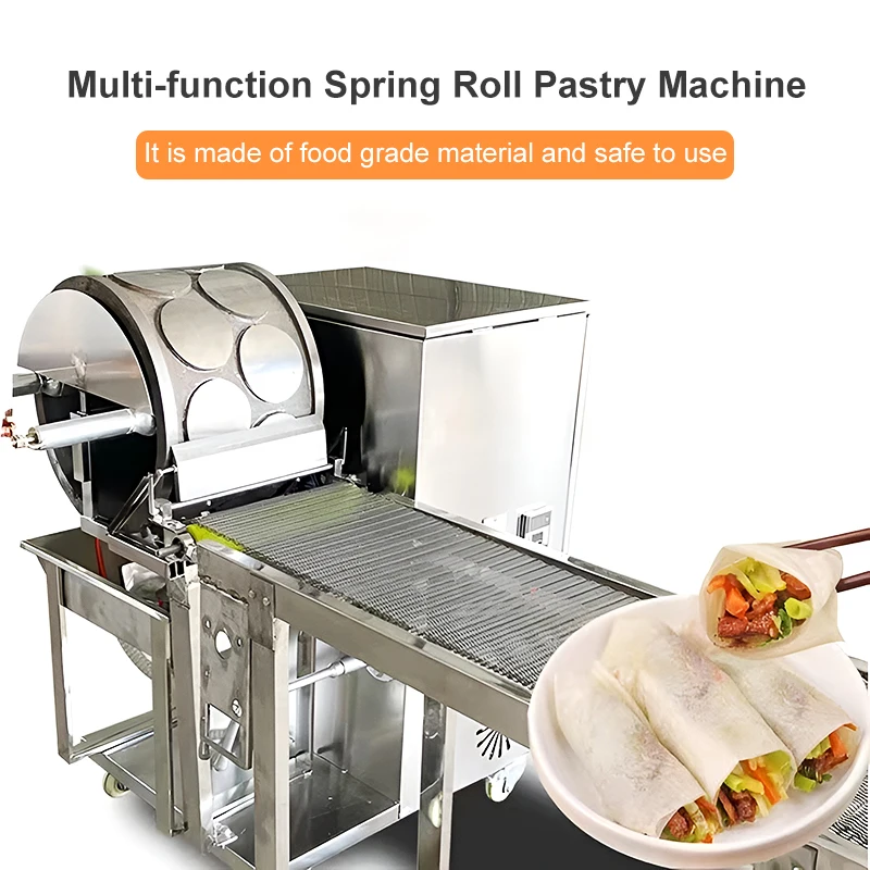 Safe Energy Conservation Efficient Egg Roll Rolling Machines Fully ...