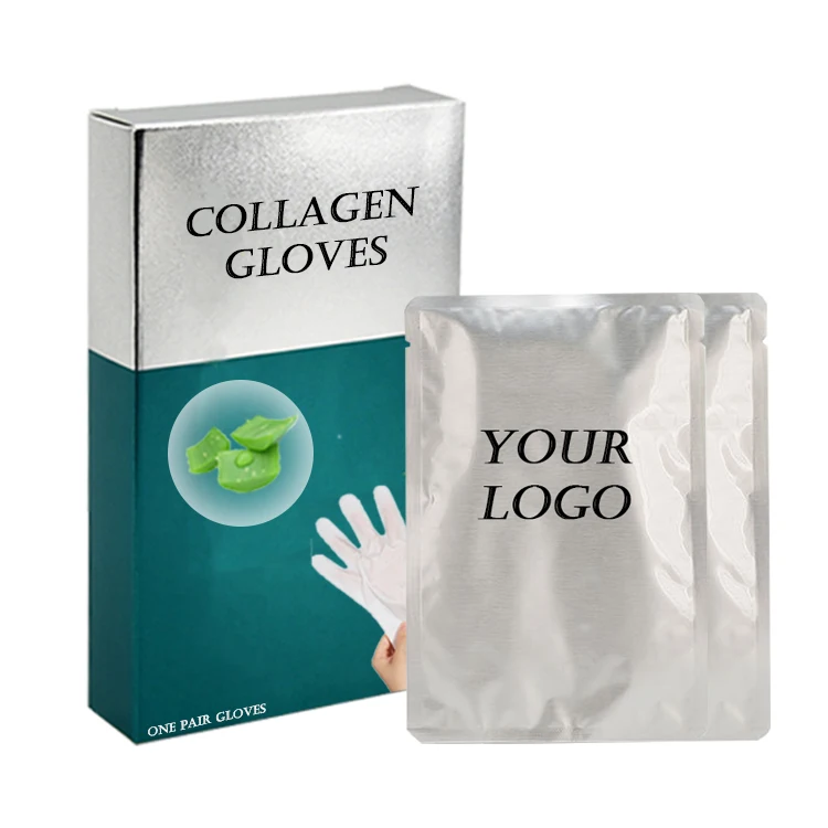 Custom Collagen Gloves Finger Tips Removable Nourishiing Moisture Hand ...