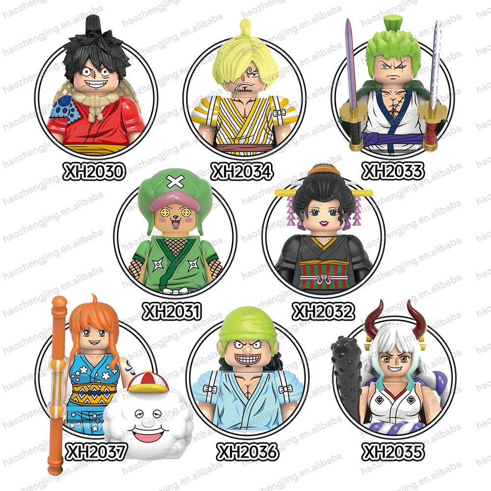 Minifigureing Anime Classic Bricks Yamato Robin Nami Chopper Usopp ...