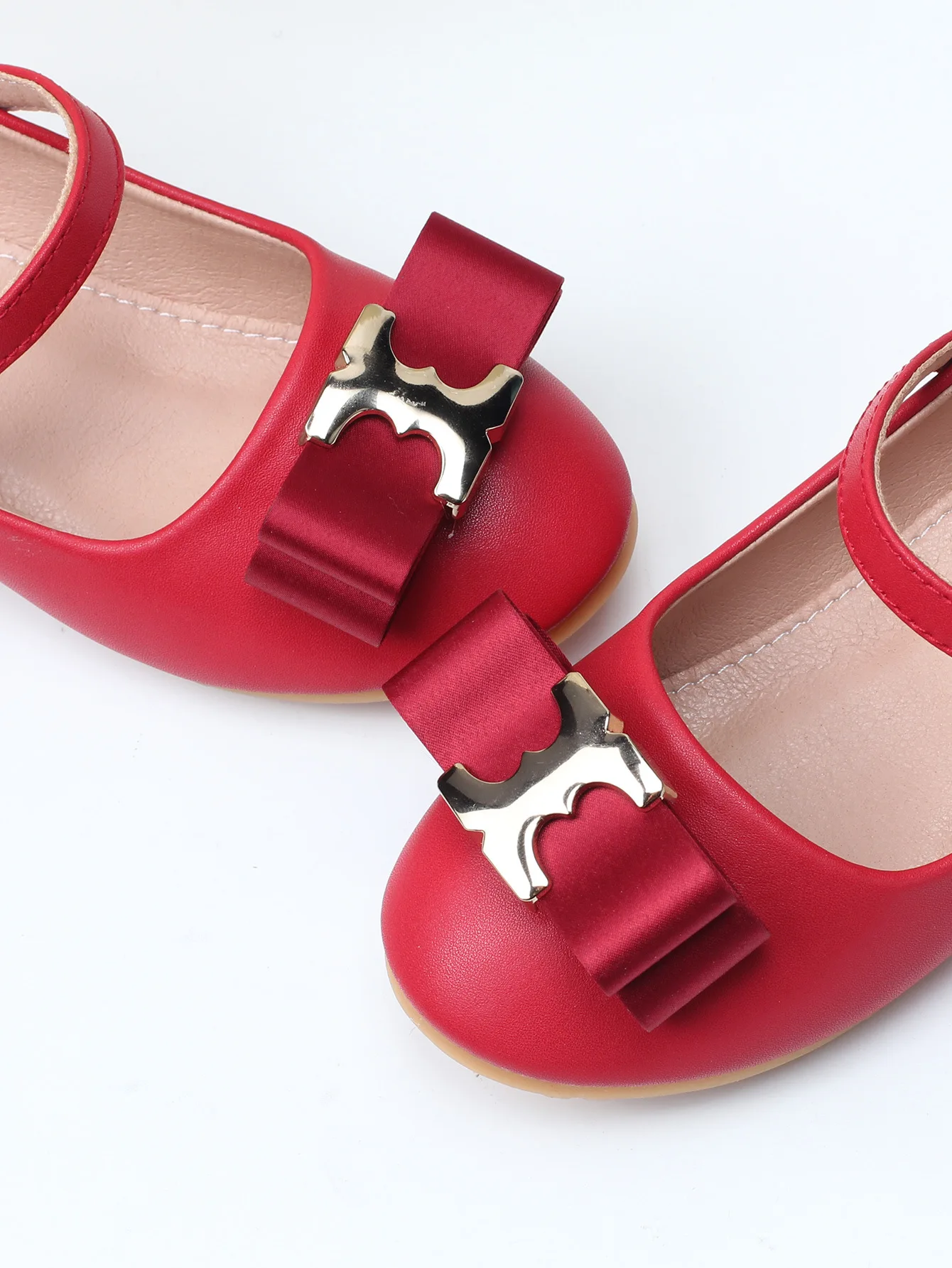 Girls' Red High Heels 2024 Spring New Girl Princess Shoes Show Kids ...