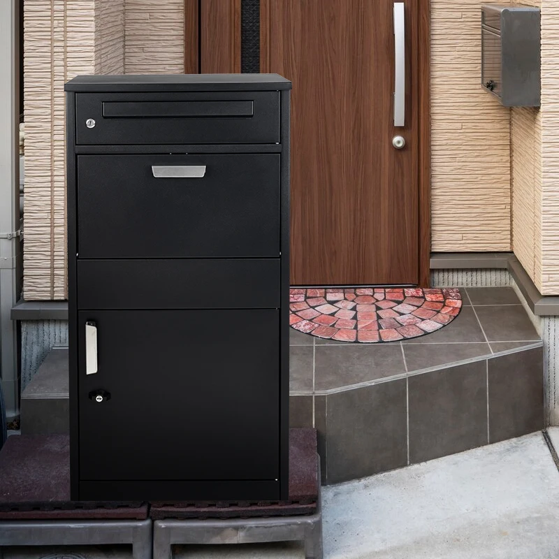 Winland Large Parcel Drop Box Anti-theft Package Delivery Boxes For ...