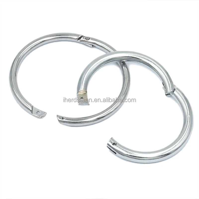 Stainless Steel Nose Rings for Cattle - Easy Traction