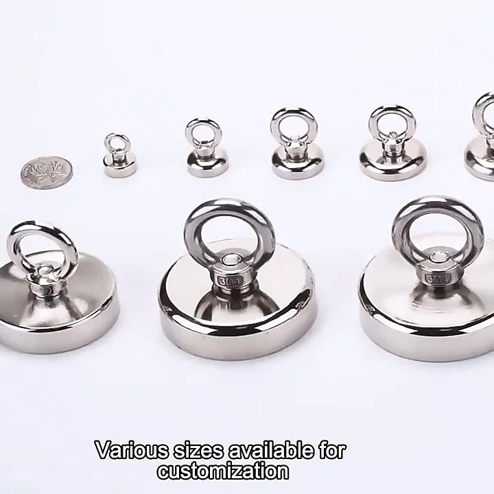 2000lb Super Strong Fishing Magnet Countersunk Fishing Magnet Neodymium ...