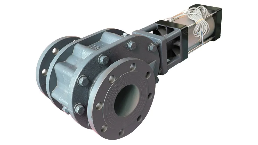 2023 Pneumatic Ceramic Silo Pump Inlet And Outlet Valve Discharging And ...