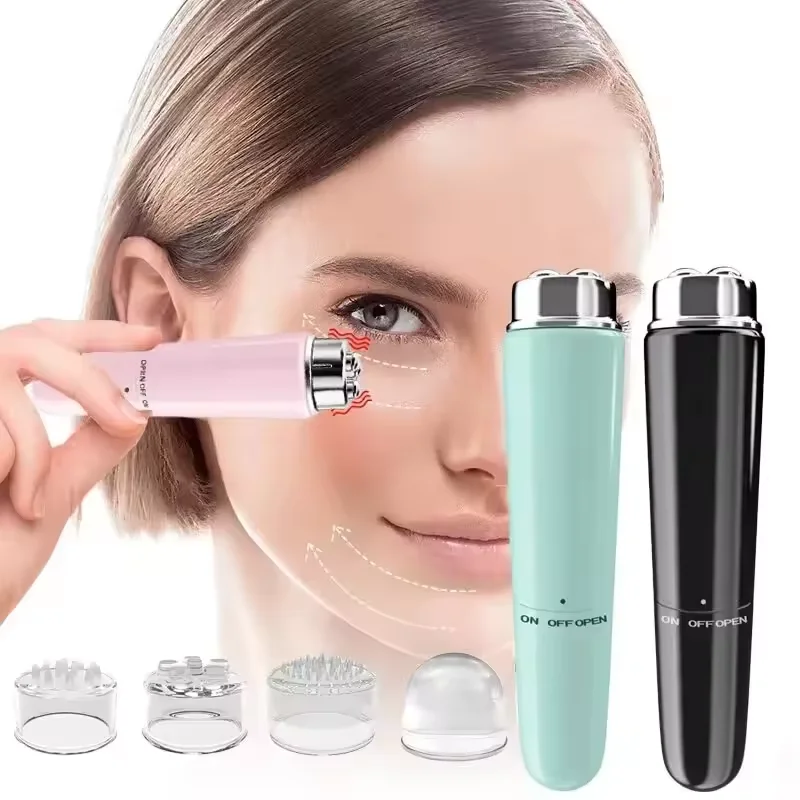4 in 1 Portable AA Battery Beauty Pen - Multifunctional Massager