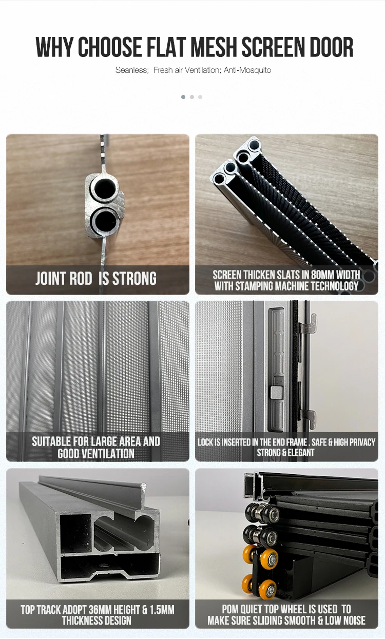 Manual Insect Screen Mosquito Proof Screen Insect Mosquito Mesh Door ...