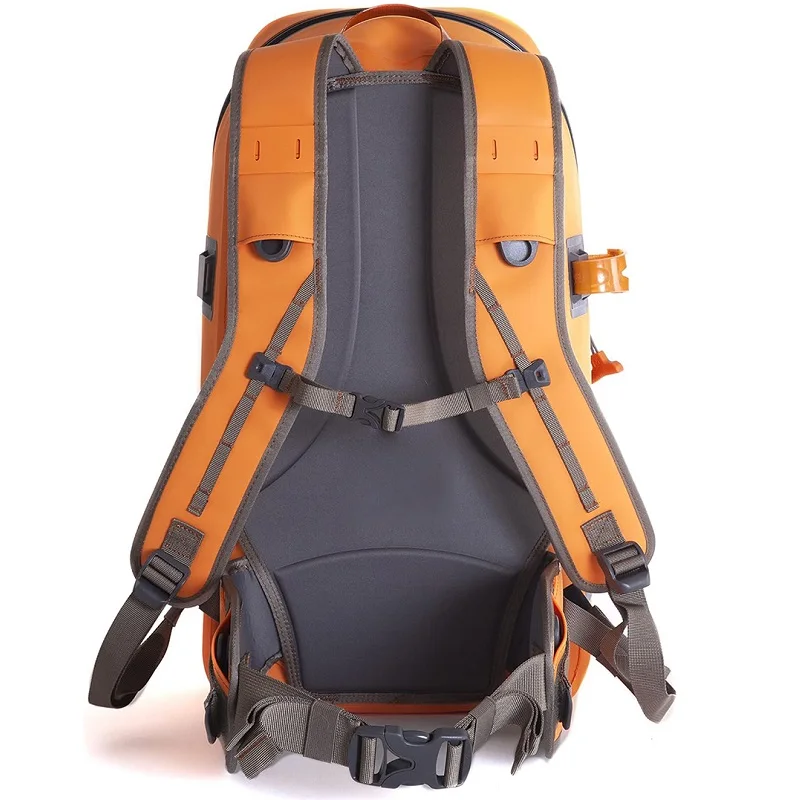 Waterproof Fishing Backpack Fully Submersible Zipper 28L TPU Travel ...