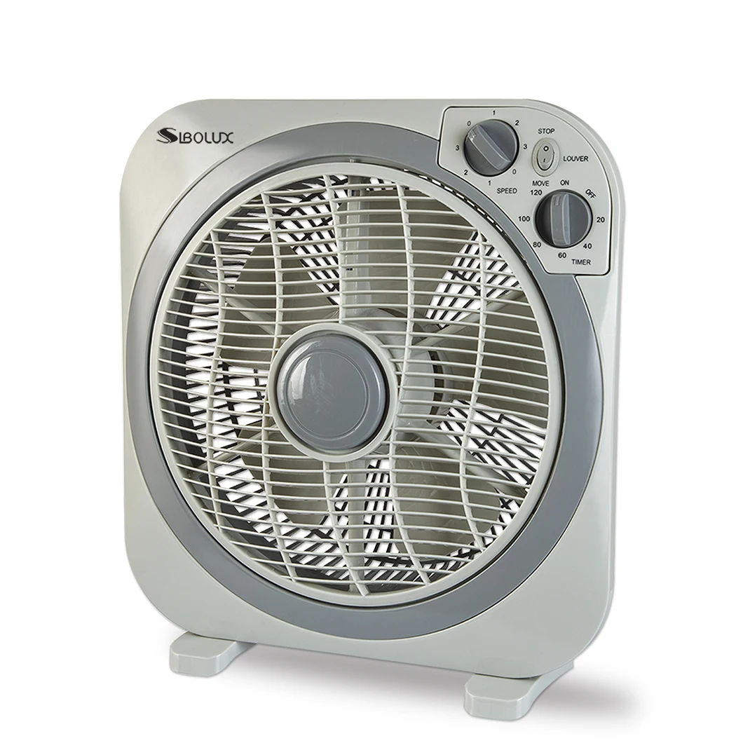 Mini Hand Full Plastic Square Box Fan Desk Table Electric Fan 60 Mins ...