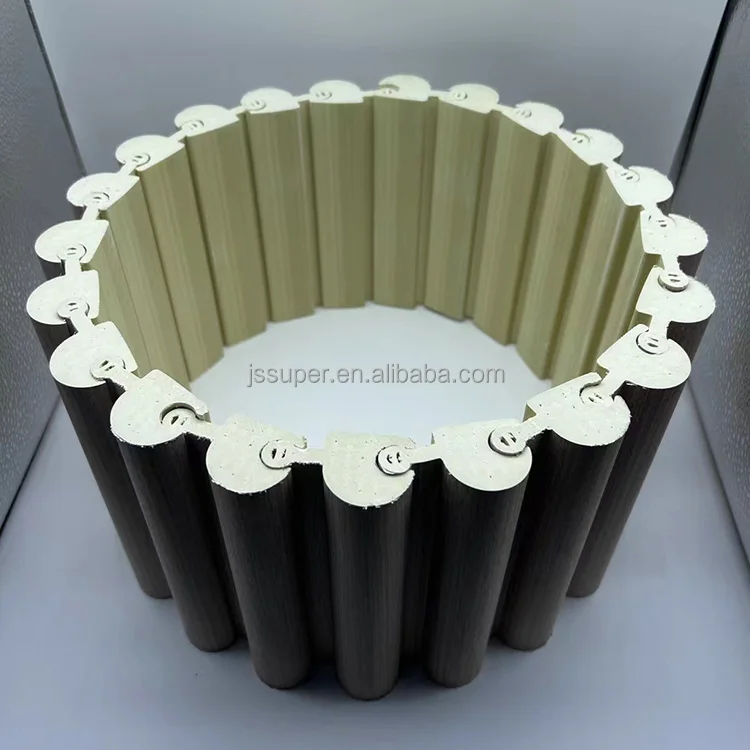 Curved Design WPC Indoor Flexible Flutted Wall Panel| Alibaba.com