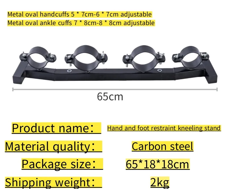 Drop Shipping Bondage Kneeling Leg Splitters Rack Female Masturbation ...