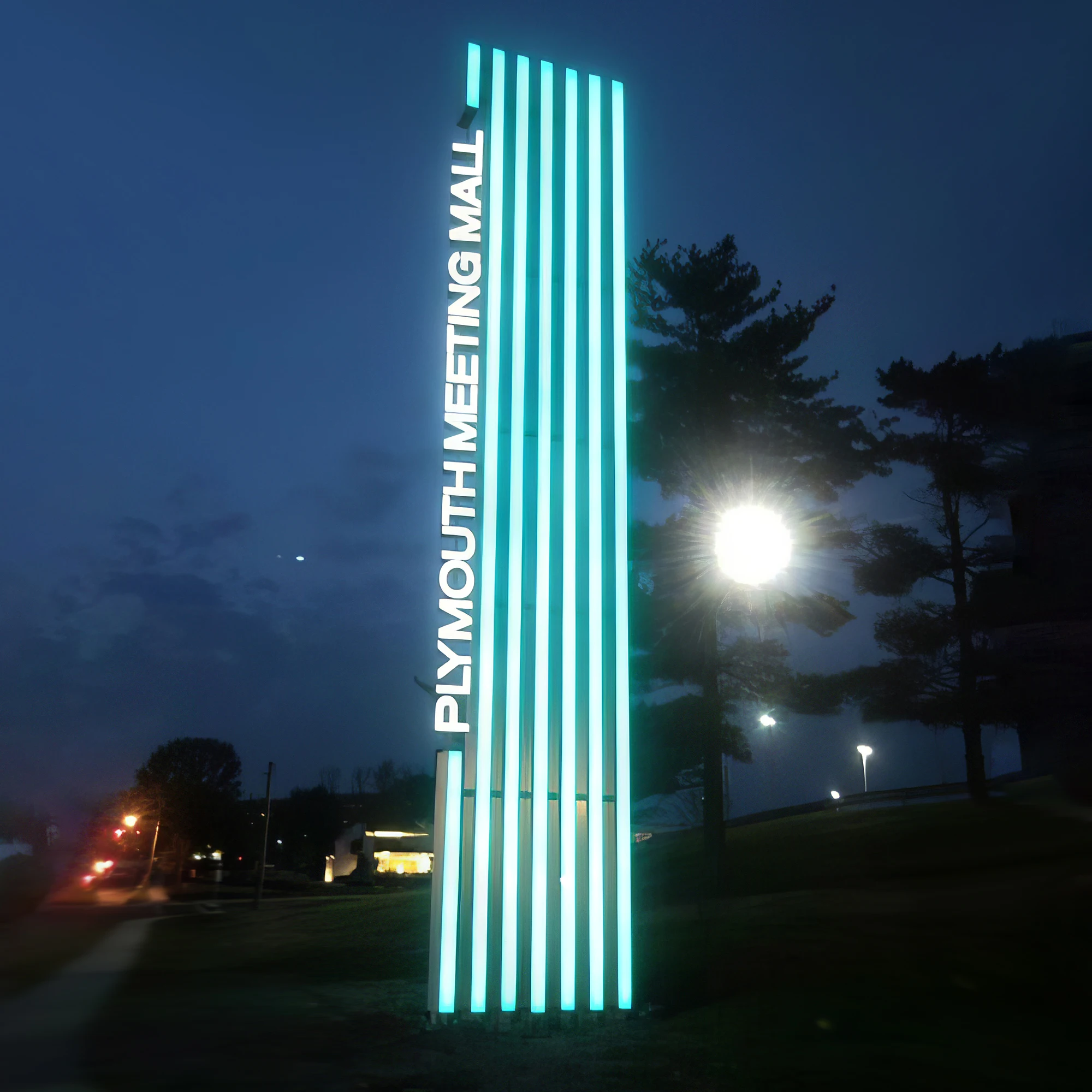 Custom Commercial Pylon Signage Manufacturers Led Price Digital ...