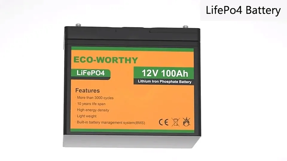Cheap Grade A 12v 100ah 150ah Lifepo4 Lithium Iron Phosphate Batteries ...