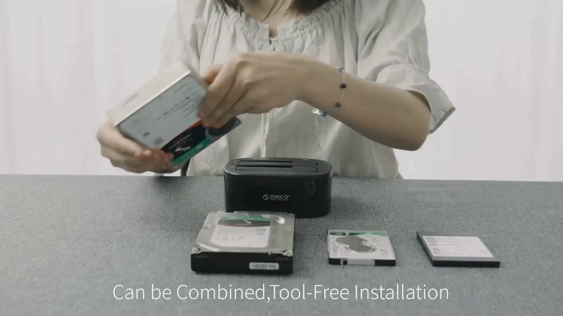 Orico Dual Bay Offline Clone Duplicator Usb3.0 To Sata External Hard ...