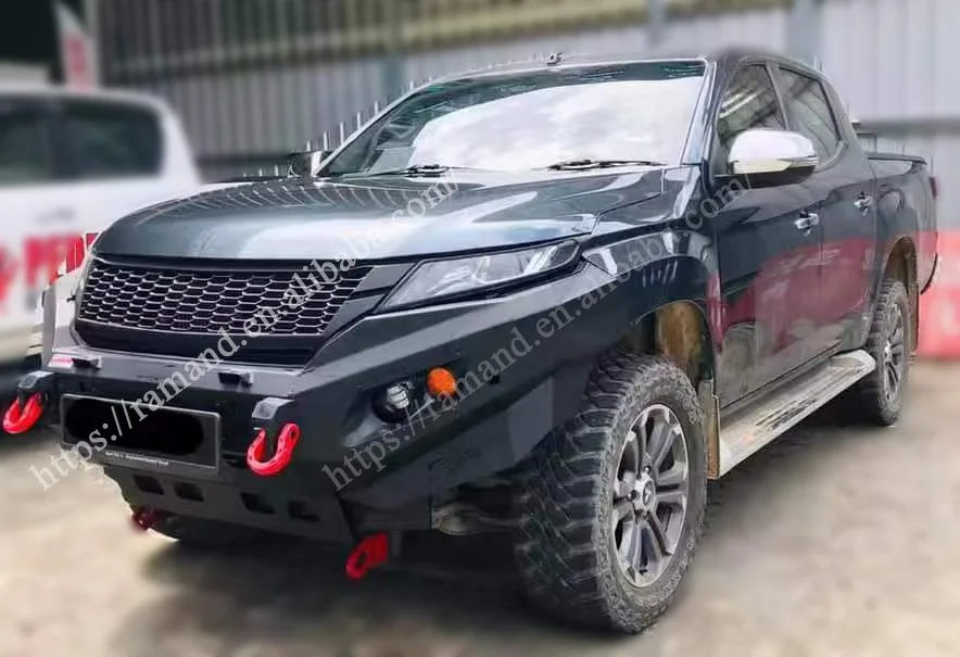 HM Mitsubishi Triton Steel Front Bumper for 2019-2020