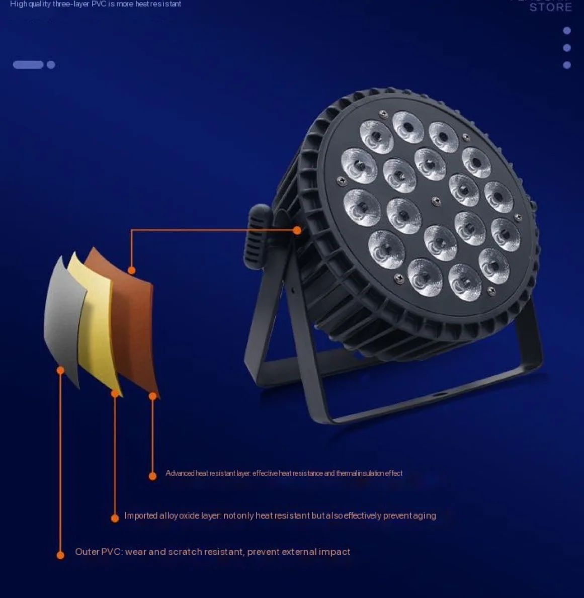 Parled Stage Lamp 4 In 1 Rgbw 12w Rgb 3in1 Led Par Can Light Dj Disco ...