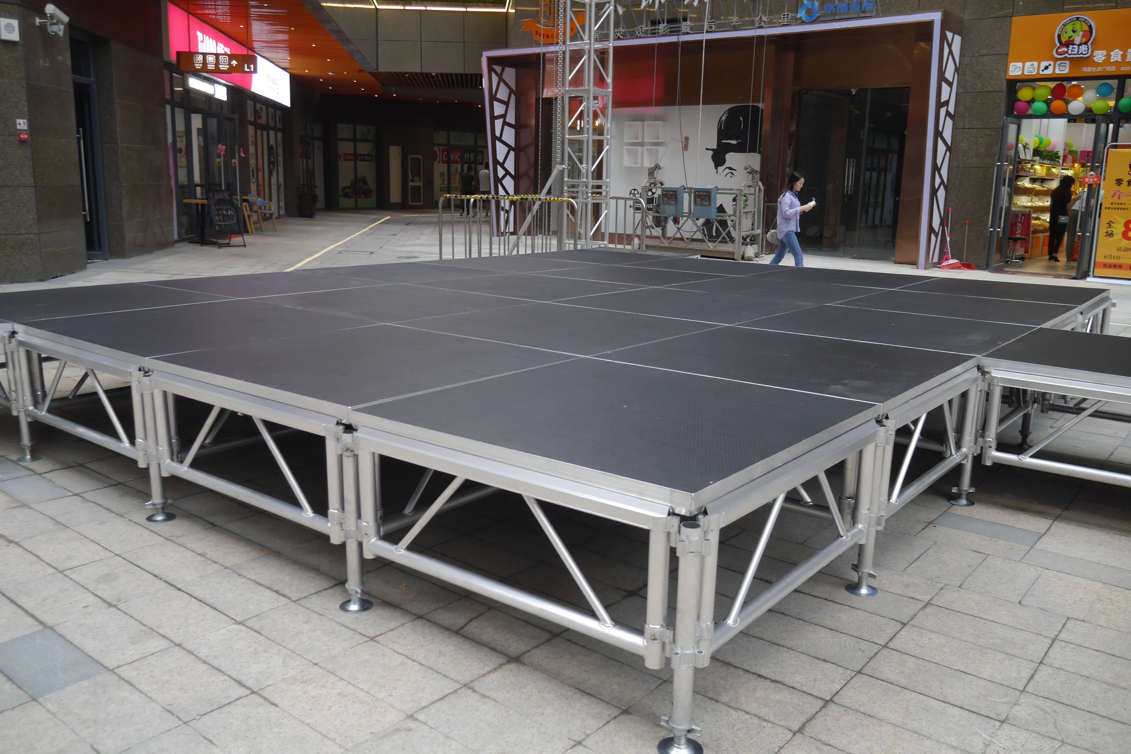 Durable And Adjustable Aluminum Stage Platform For Event/concert Use ...
