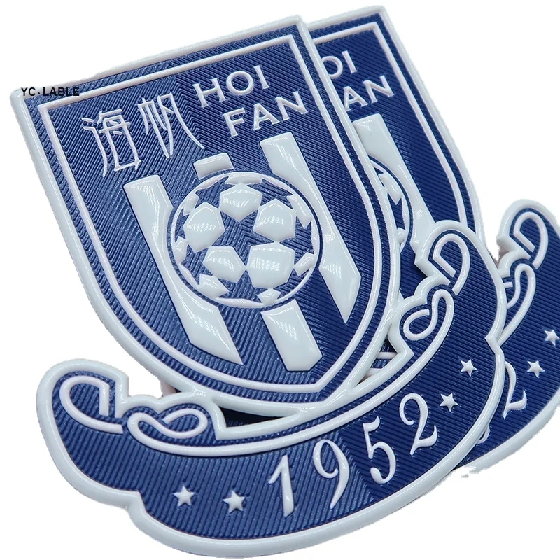 High Frequency Custom Rubber logo for Clothing Patches| Alibaba.com