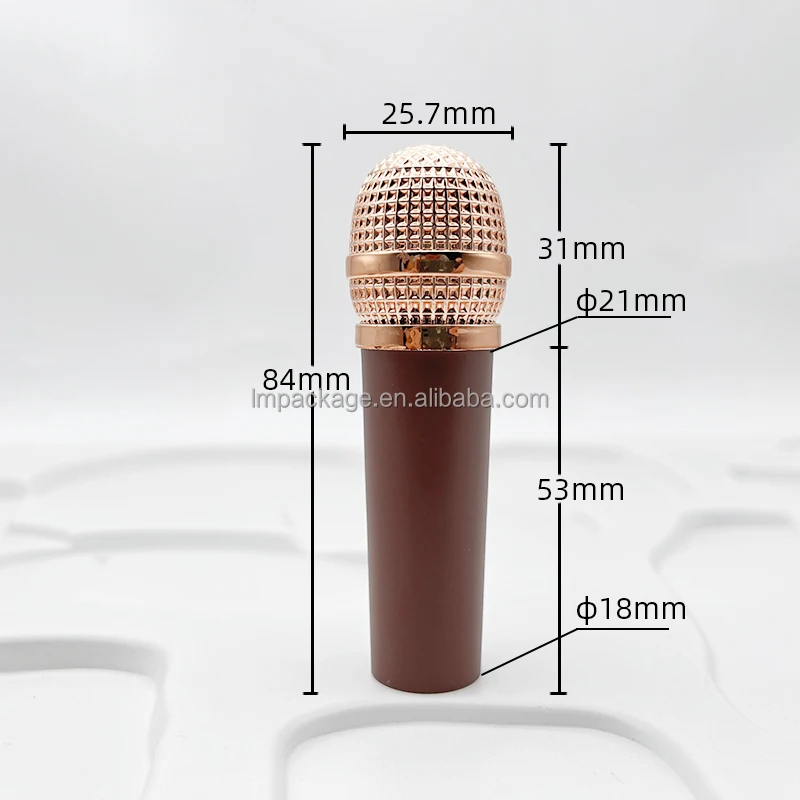 Microphone Lipstick Tube - Unique Cosmetic Packaging
