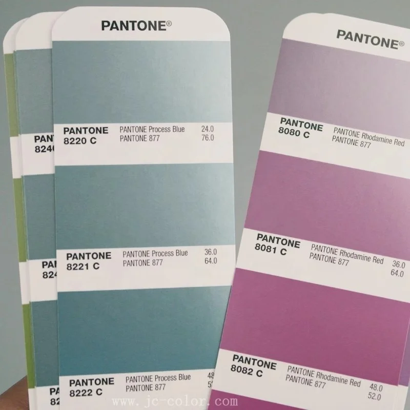 PANTONE Metallic Chips Book GG1507B Color Guide & Matching Booklet