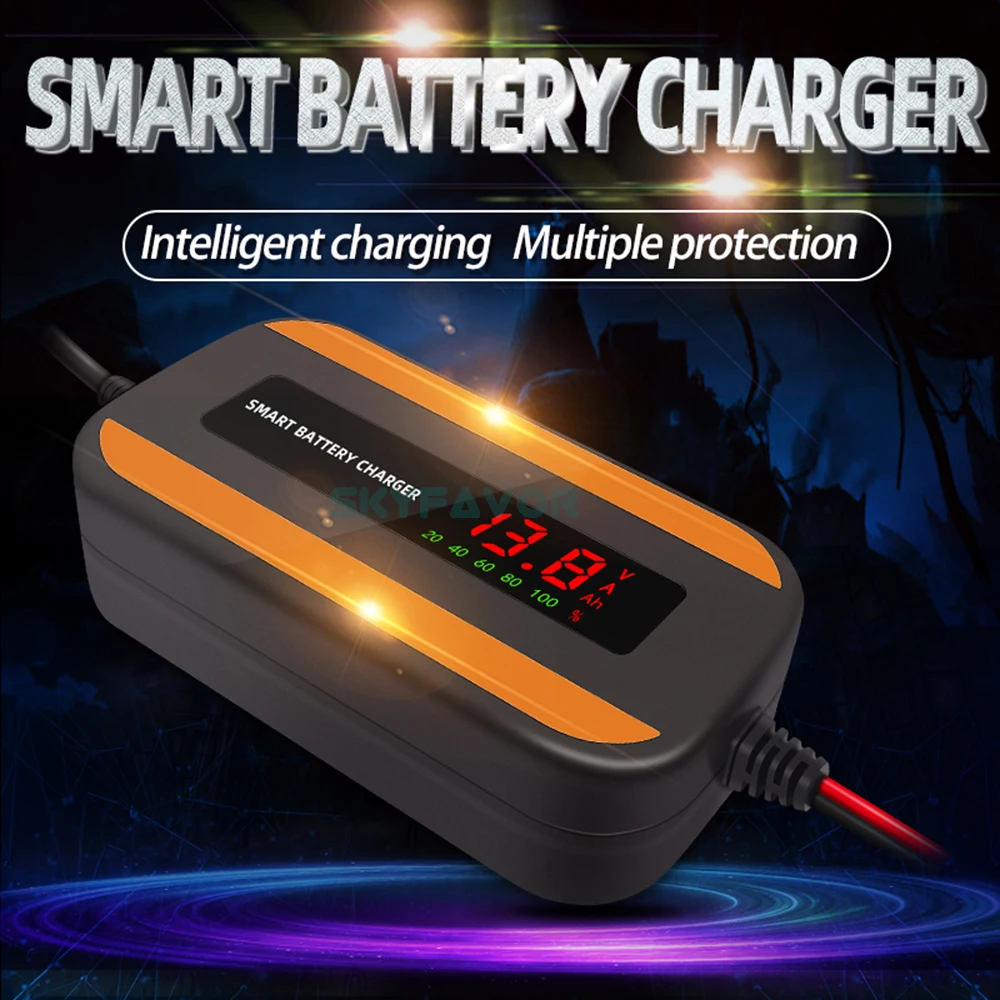 Latest Digital Display 12v Battery Charger 12v 2a Automatic Motorcycle ...