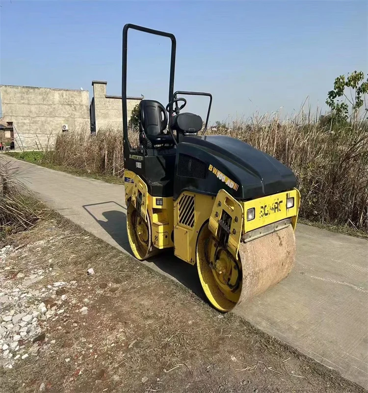Used Bomag 4 Ton Vibratory Roller With Full Hydraulic Double Drive ...