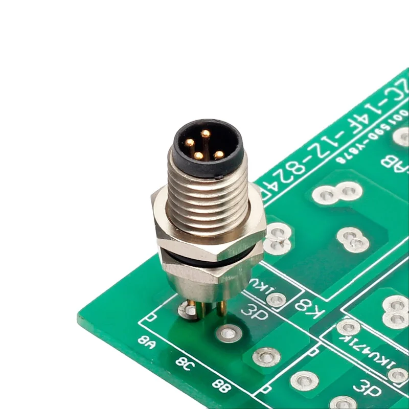 Cazn Aviation M8 Socket 3 4 5 6 8-pin Female Solder Type Waterproof ...