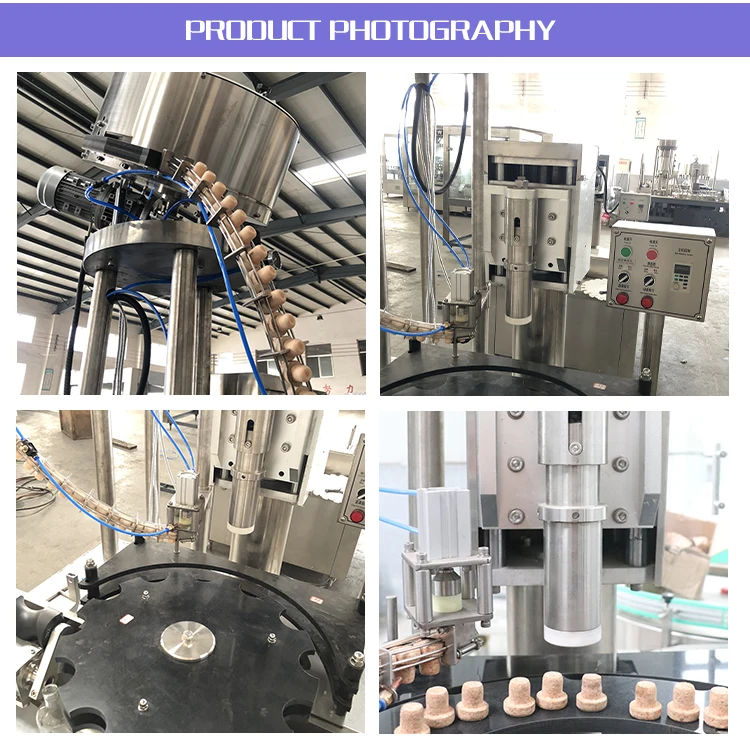 Fully Automatic Bottle Corking Machine for T-Cork - Innotonda