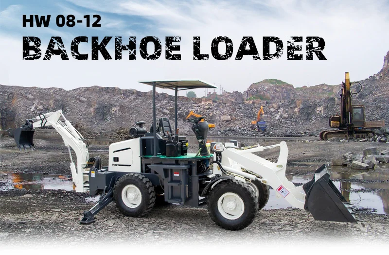 Mini Tractor Towable Backhoe Loader - Efficient Earth-moving