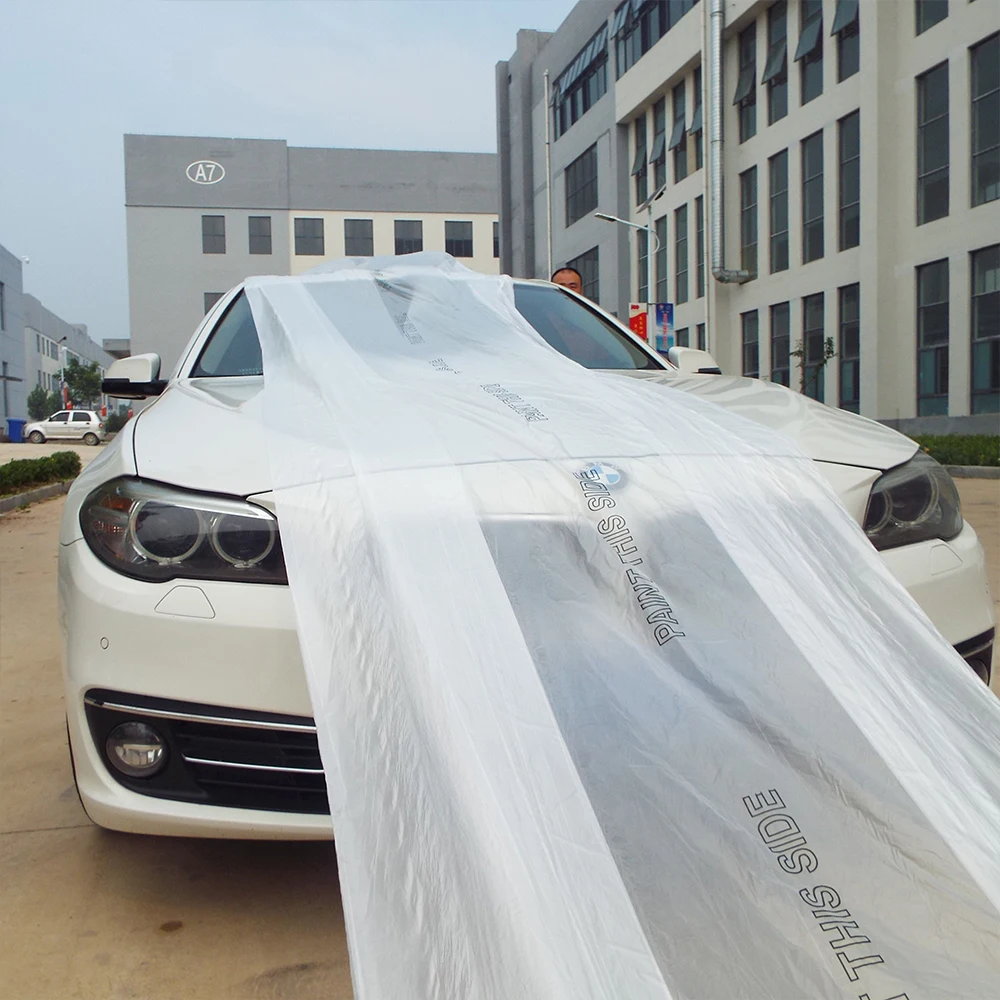 Auto Refinish Masking Film Roll 4x300 M For Painting With Dispenser ...